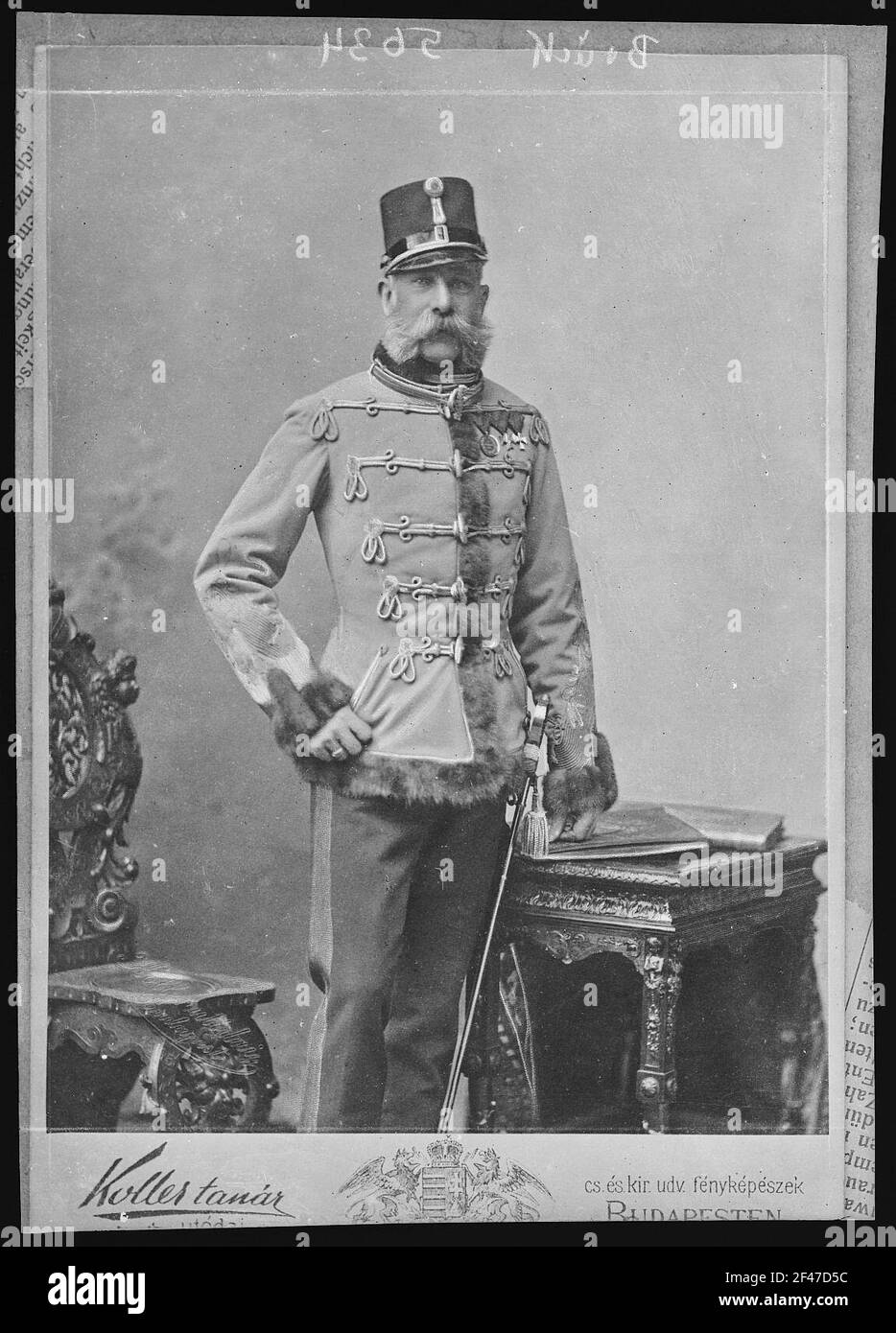 Emperor franz josef Black and White Stock Photos & Images - Alamy
