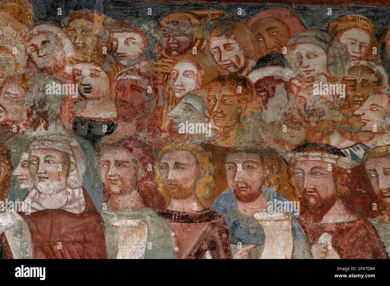 1300s italian frescoes hi-res stock photography and images - Alamy