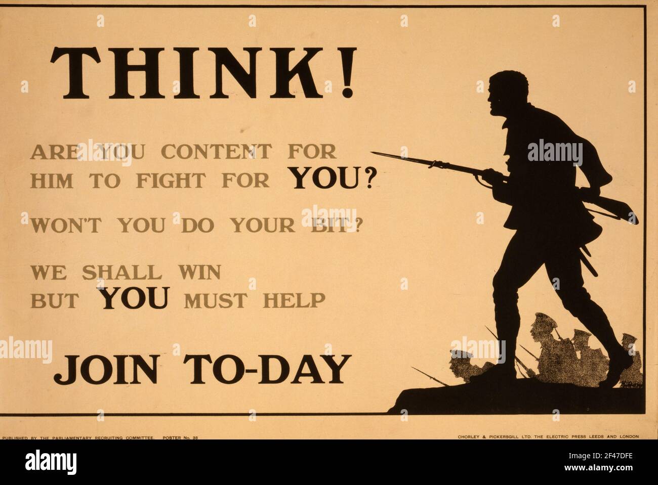 Join the army today hi-res stock photography and images - Alamy