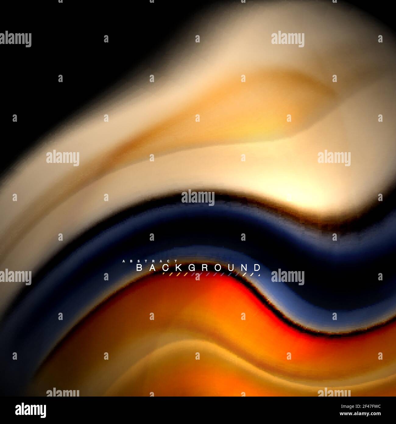 Fluid mixing colors vector wave abstract background design. Colorful ...