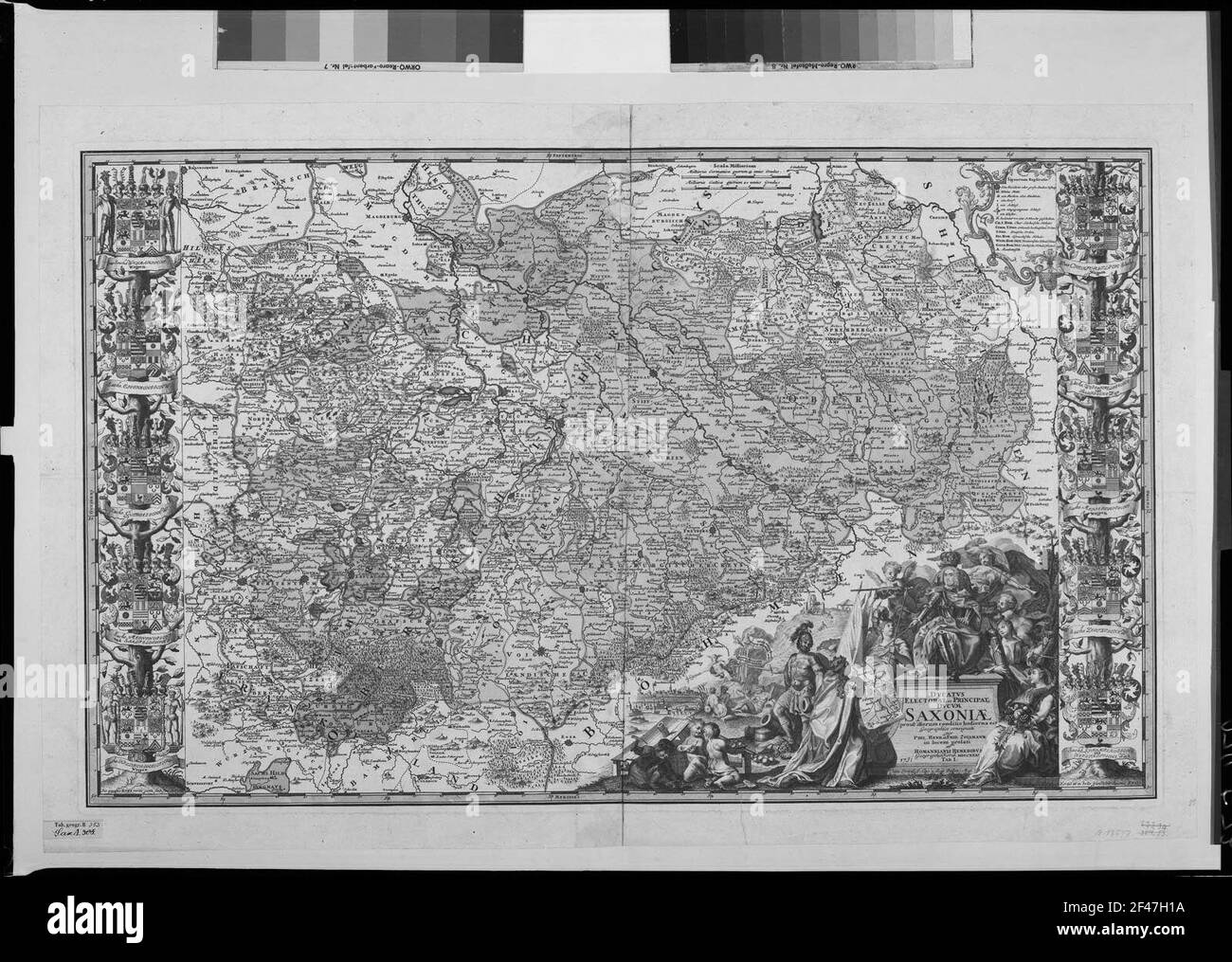 1690 map Black and White Stock Photos & Images - Alamy