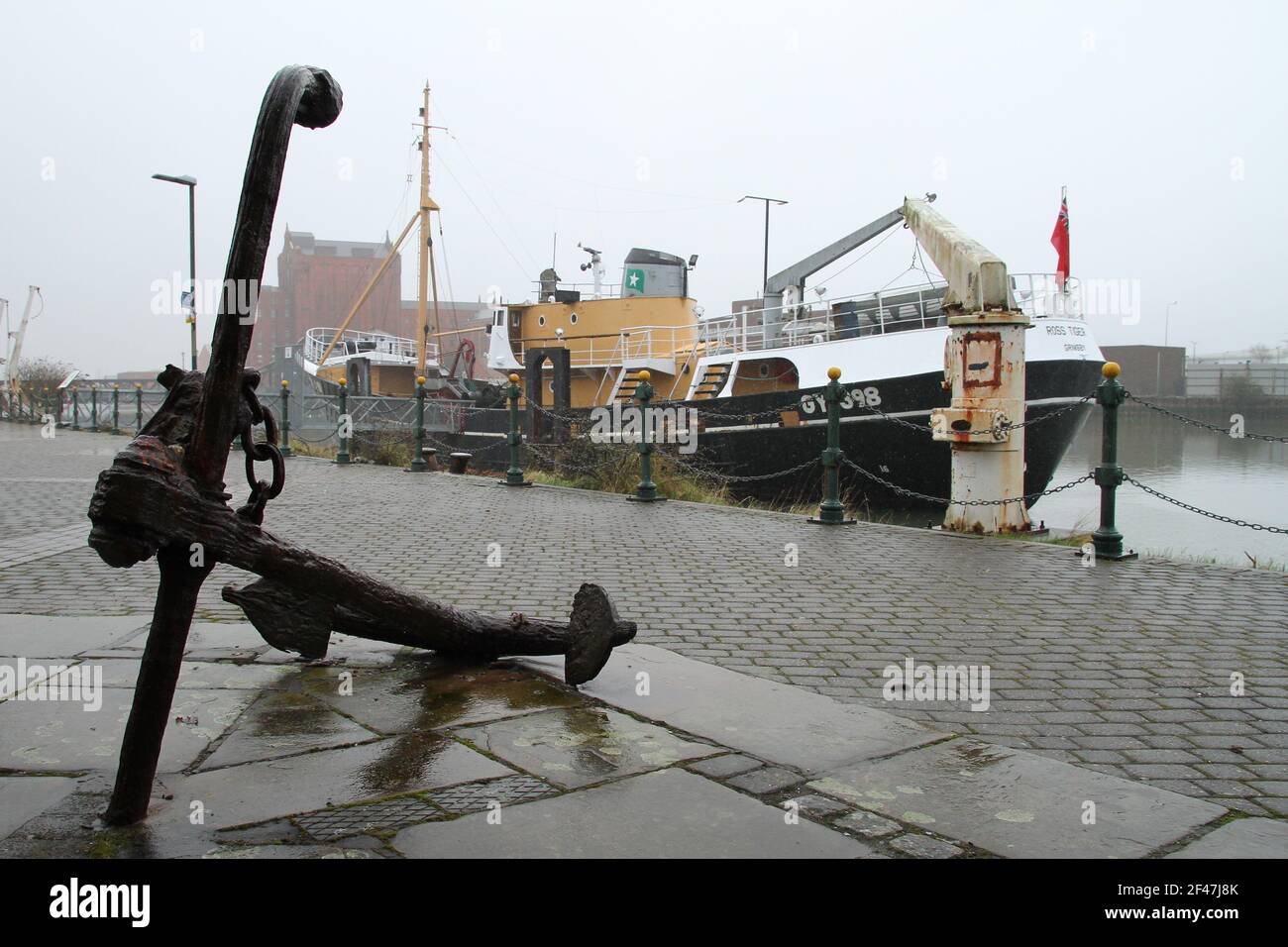 GRIMSBY, ENGLAND - March 19th: A general view of the Ross Tiger museum ...