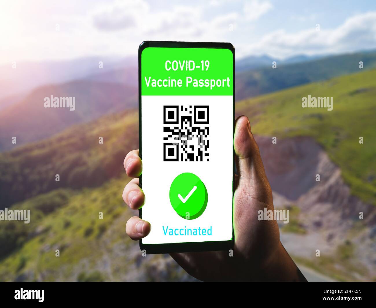 Covid 19 vaccine passport hi-res stock photography and images - Alamy