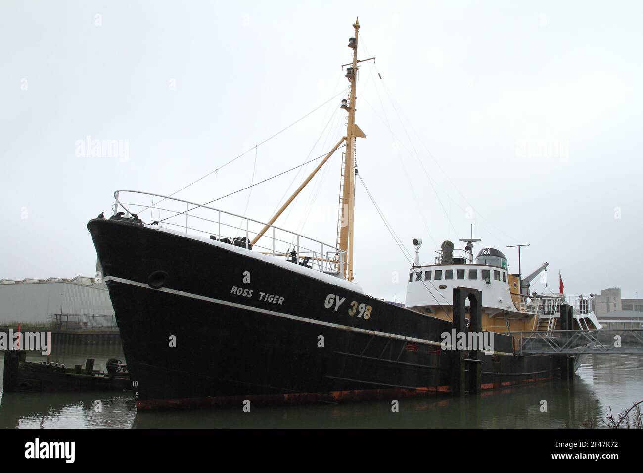 GRIMSBY, ENGLAND - March 19th: A general view of the Ross Tiger museum ...