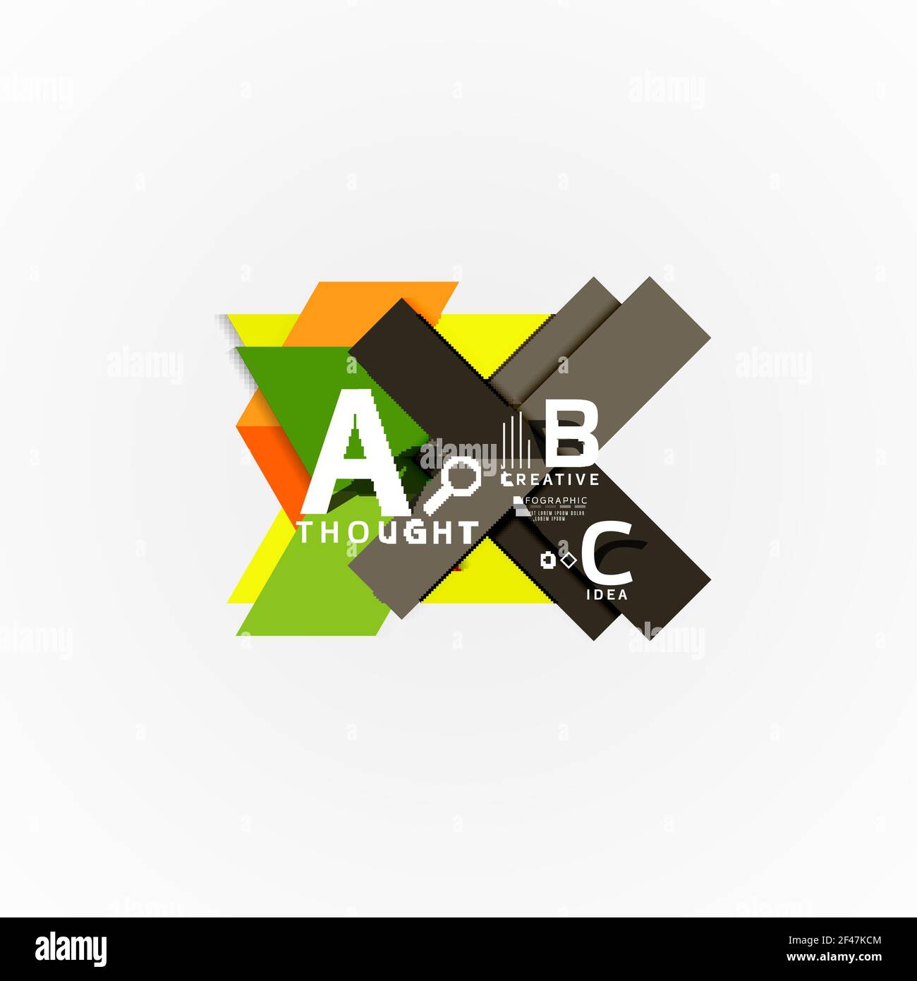 Paper option steps diagram infographic layout. Paper option steps ...