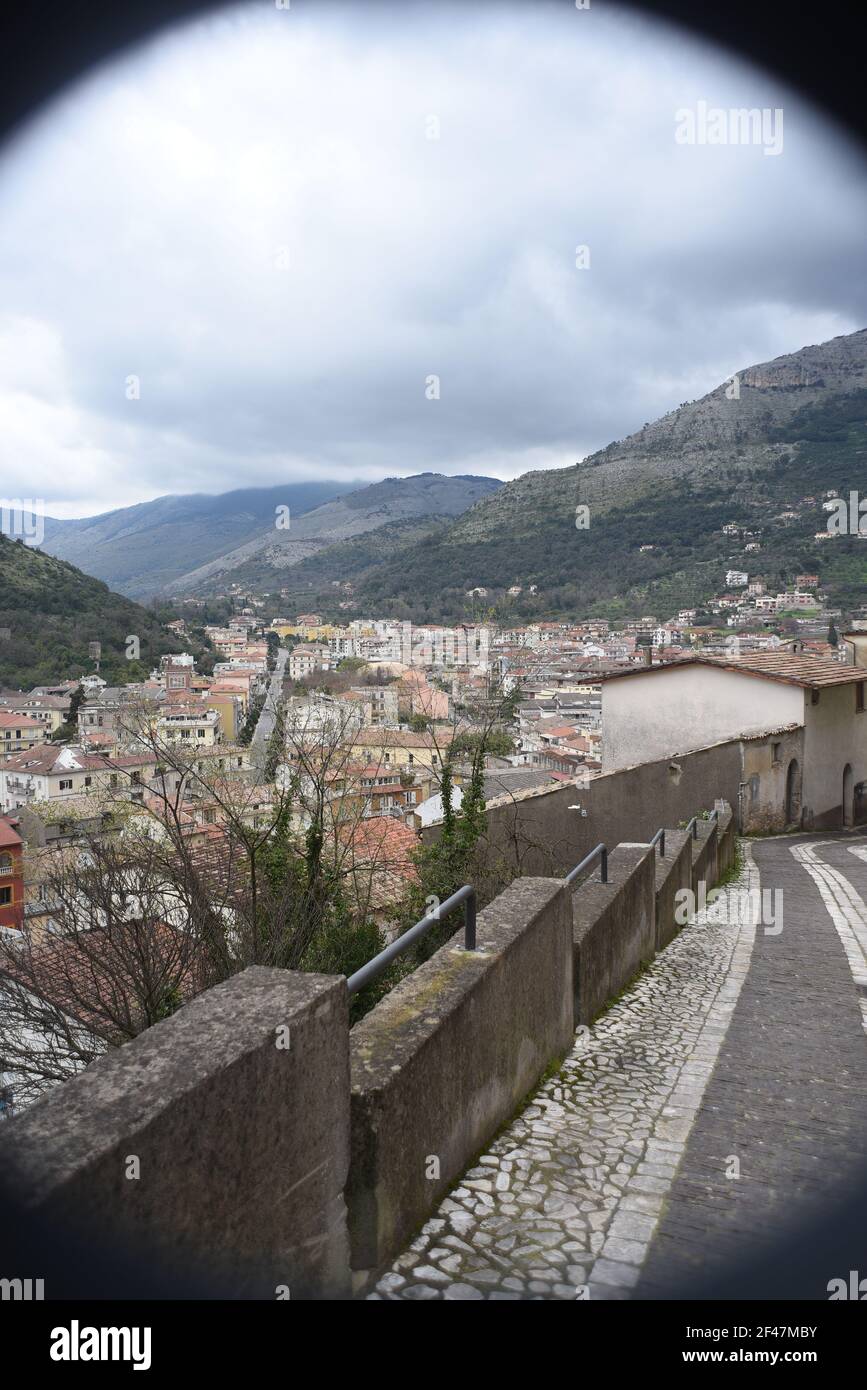 Itri Italy A historic town in the region of South Lazio Stock Photo - Alamy