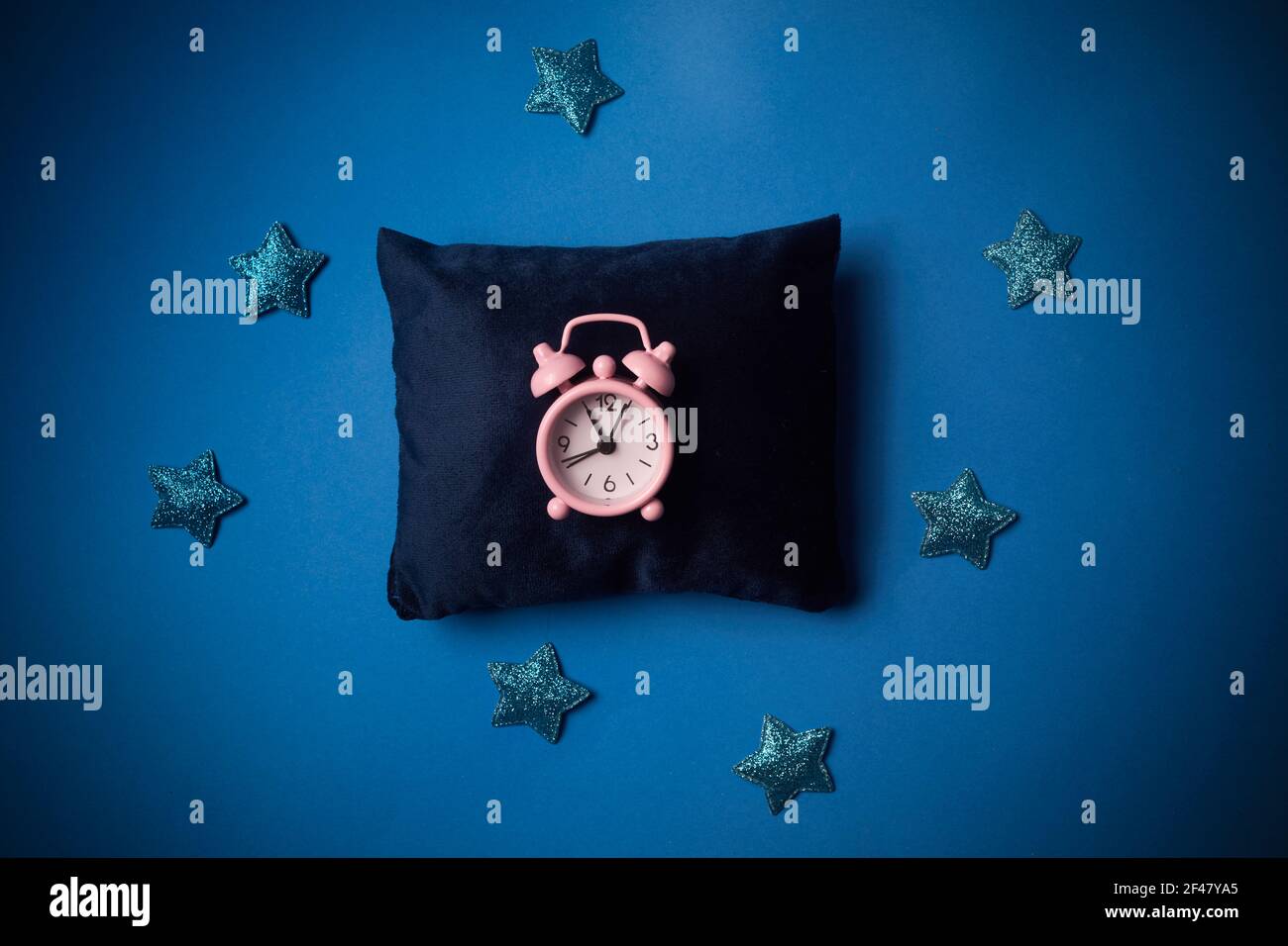 World Sleep day observed on March. National Sleep awareness Week. Blue ...