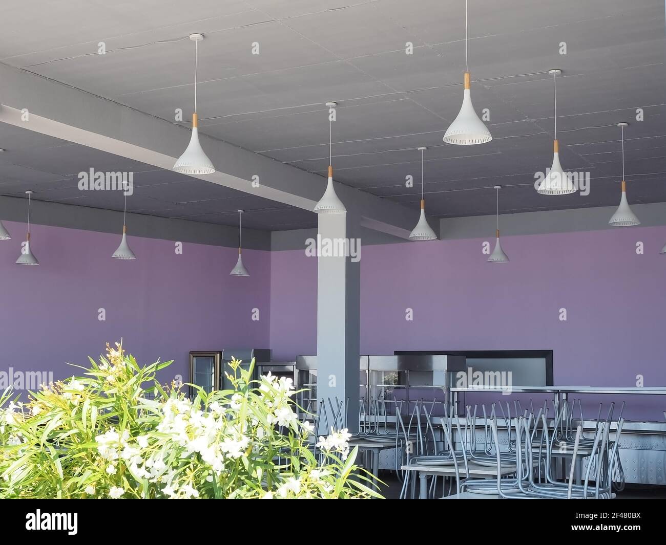 Overturned tables hi-res stock photography and images - Alamy