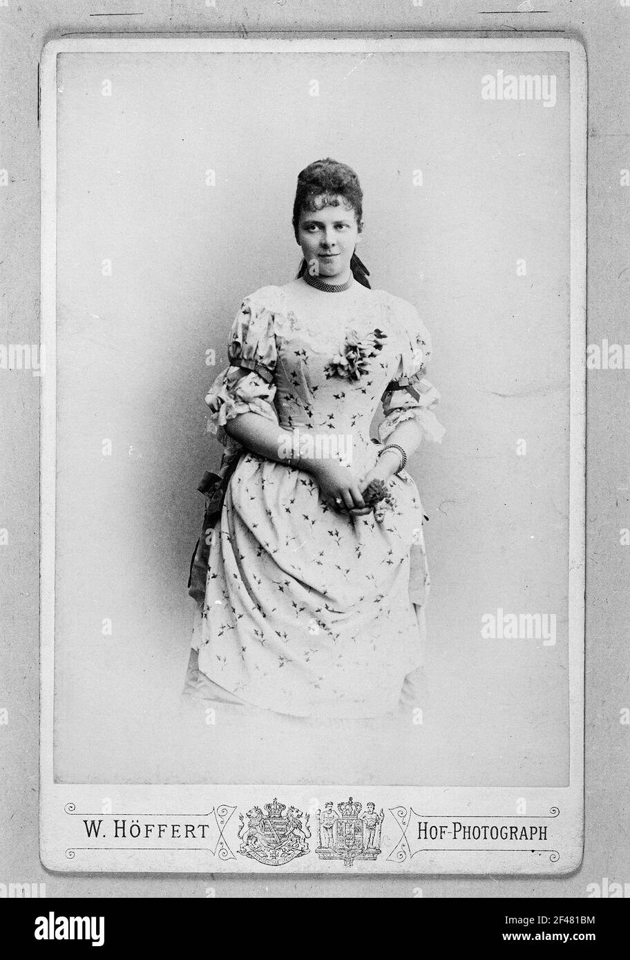 Portrait Irene of Chavanne Stock Photo - Alamy