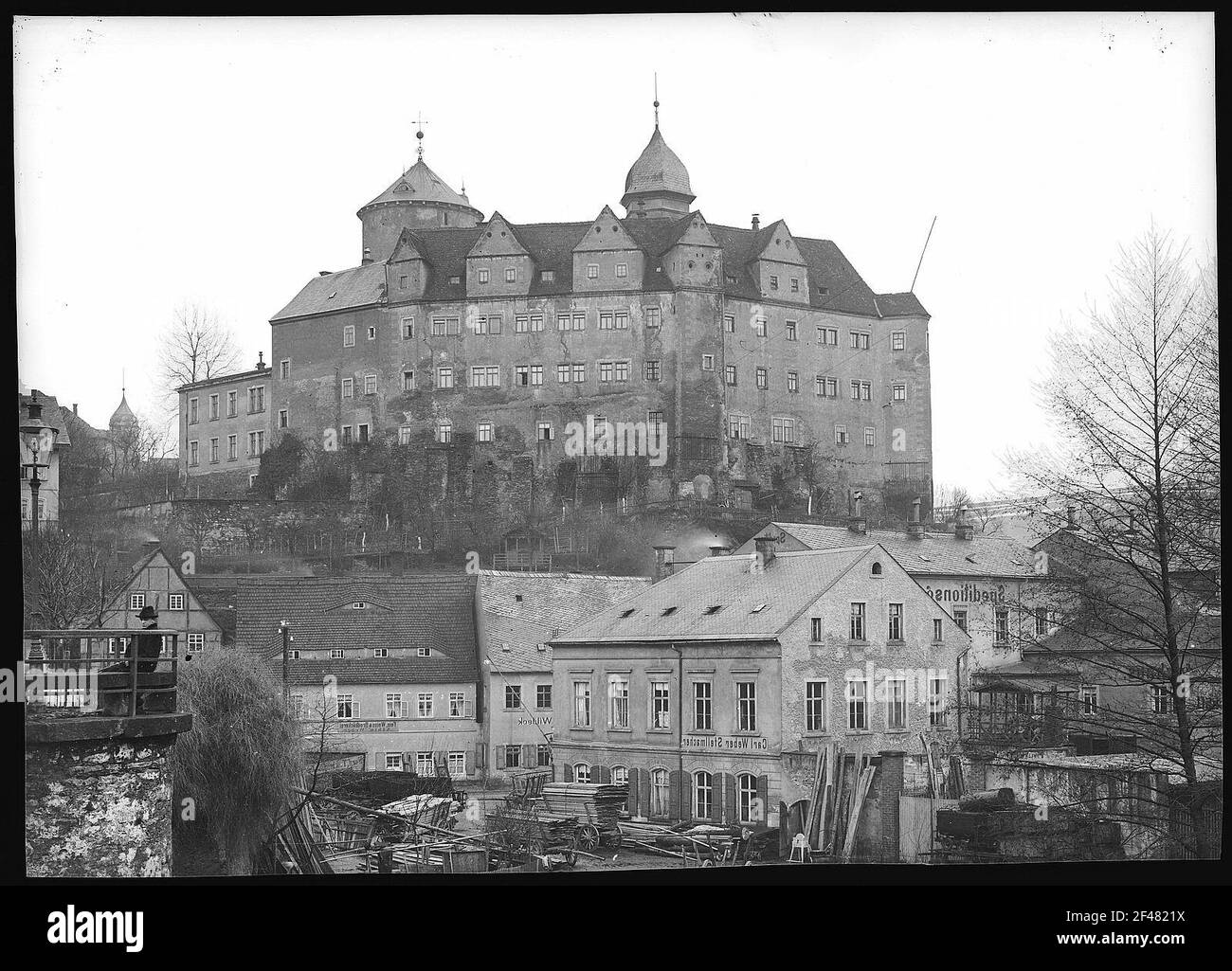 Zschopau. Castle Wildeck Stock Photo - Alamy