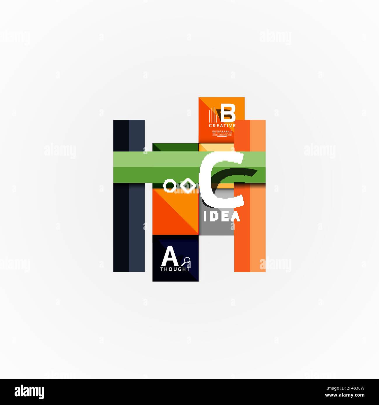 Paper option steps diagram infographic layout. Paper option steps ...