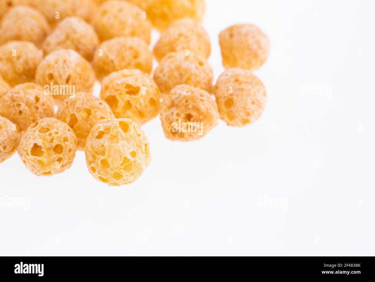 Organic popping Quinoa - Chenopodium quinoa. White background Stock ...