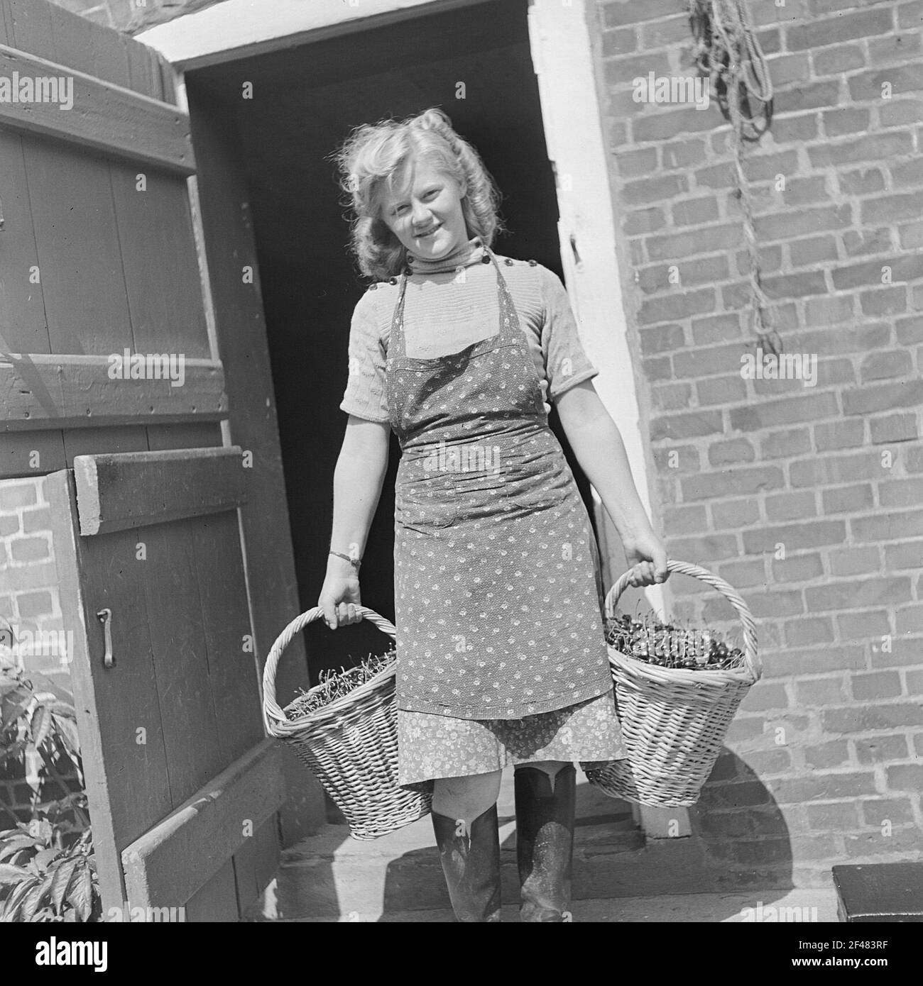 Freshly picked Black and White Stock Photos & Images - Alamy