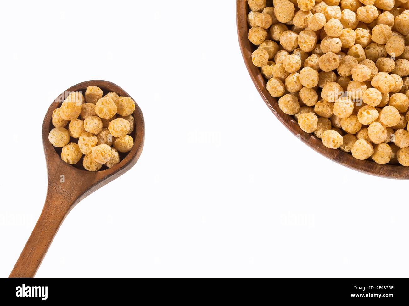 Organic popping Quinoa - Chenopodium quinoa. White background Stock ...