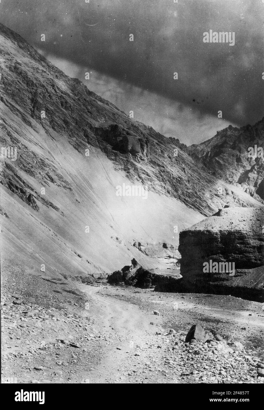 Indien. Kashmir. Ladakh. Unteres Hangru-tal. Nord-West-Himalaya Stock ...