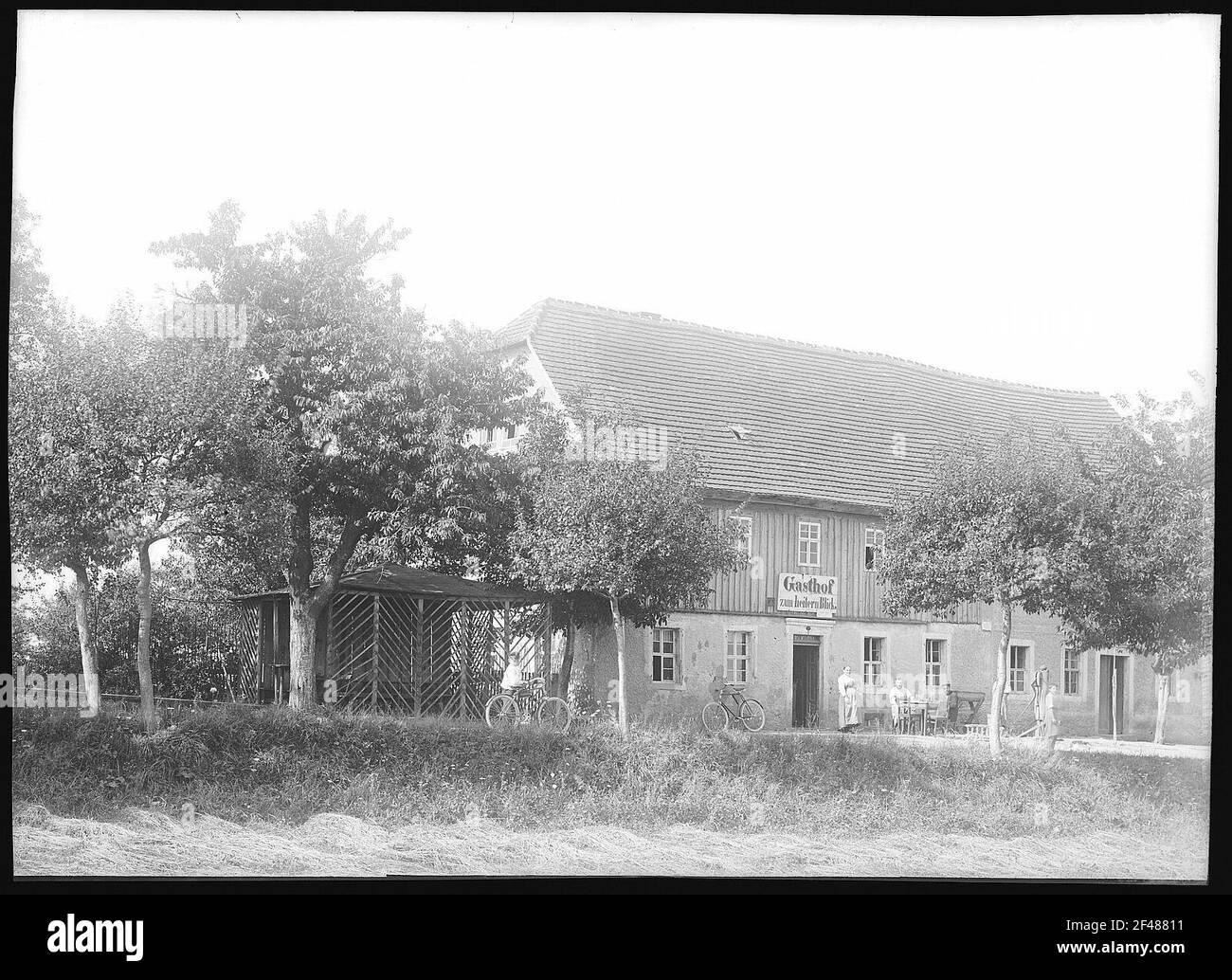 Cheerful landscape Black and White Stock Photos & Images - Alamy