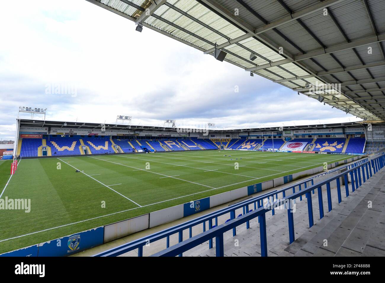 Warrington Wolves Stadium High Resolution Stock Photography and Images ...
