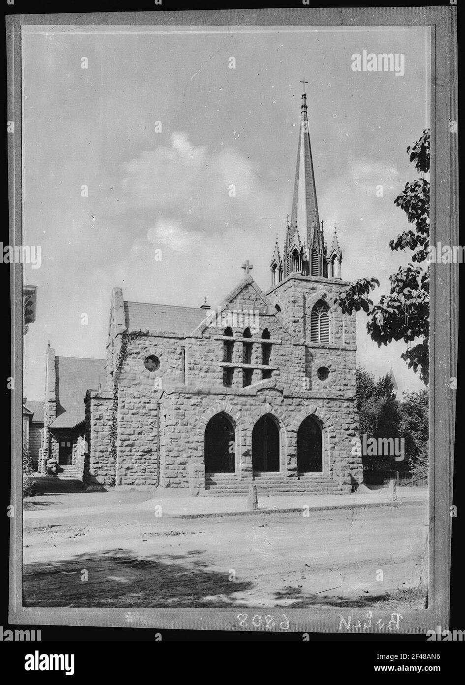 Santa Rosa. Catholic Church, Santa Rosa, Cal Stock Photo - Alamy
