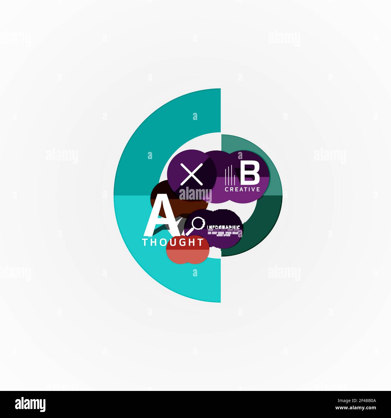 Geometric design abstract option infographics. Geometric design ...