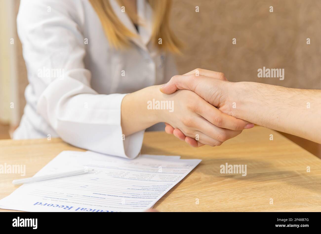 concept man at the doctor's appointment Stock Photo - Alamy