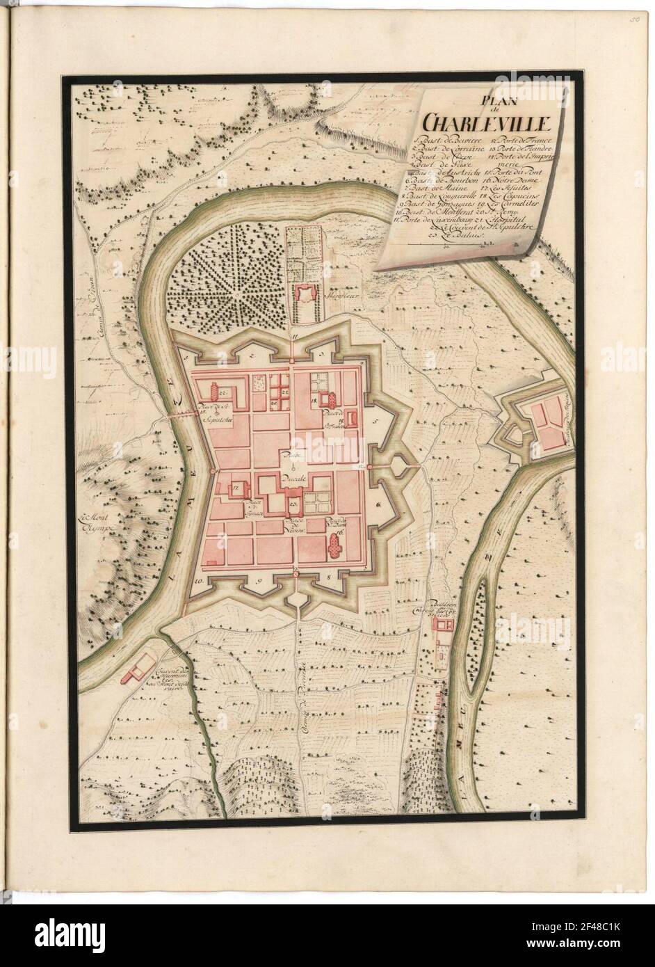 Charleville map hi-res stock photography and images - Alamy