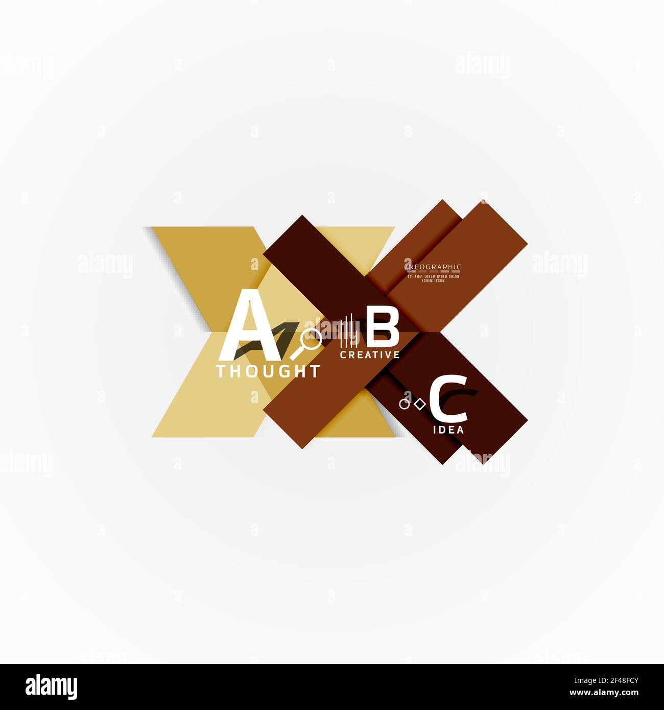 Geometric design abstract option infographics. Geometric design ...