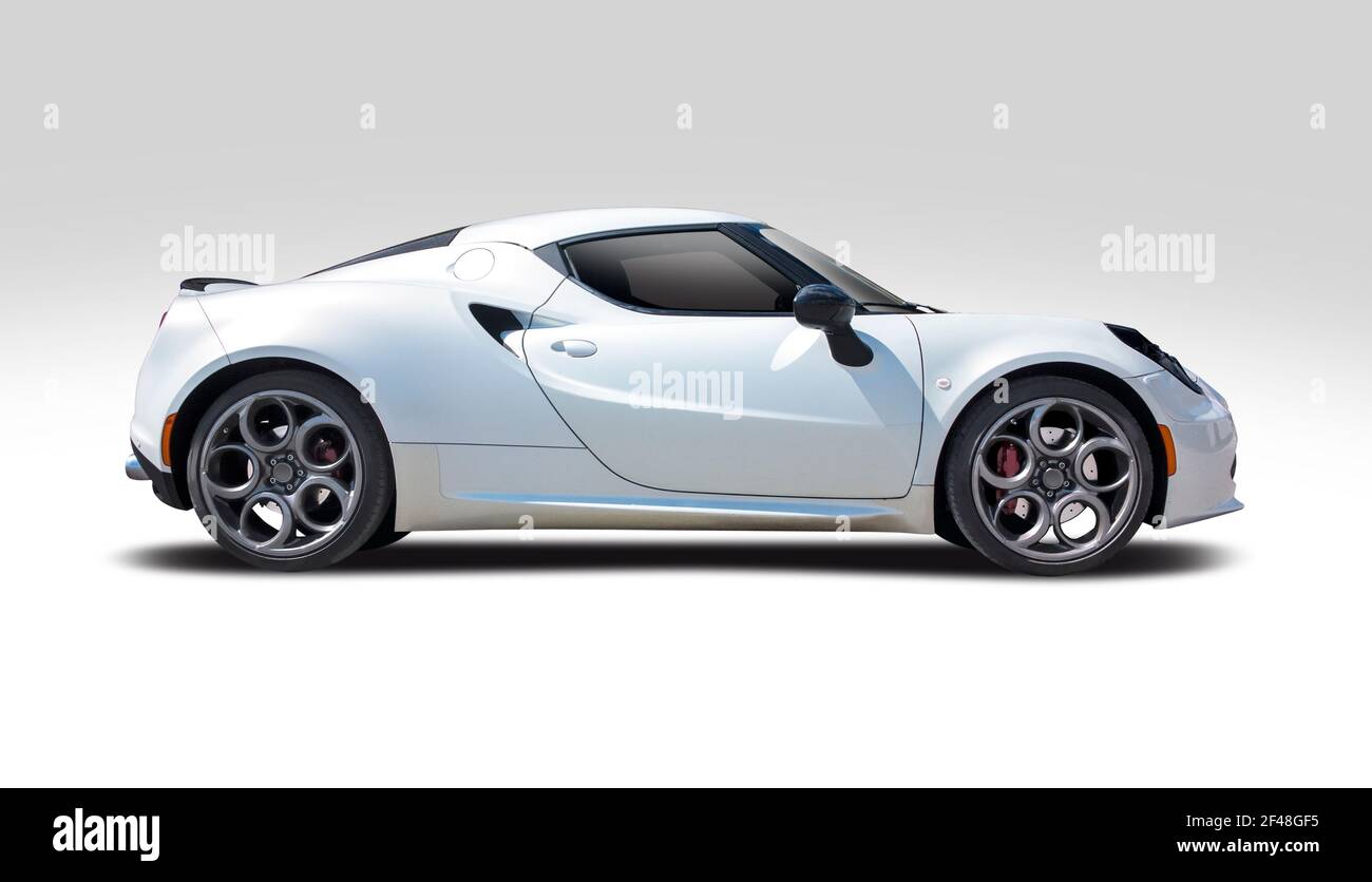 Aerodynamic Cars Side View