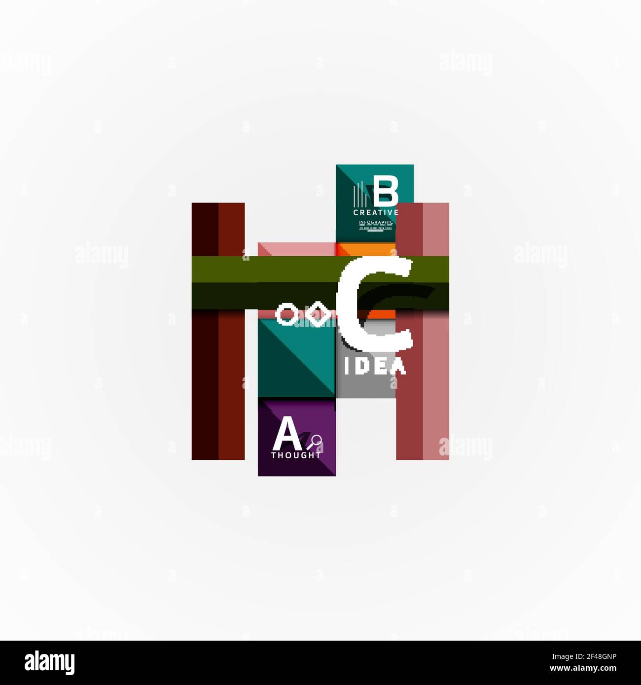 Paper option steps diagram infographic layout. Paper option steps ...