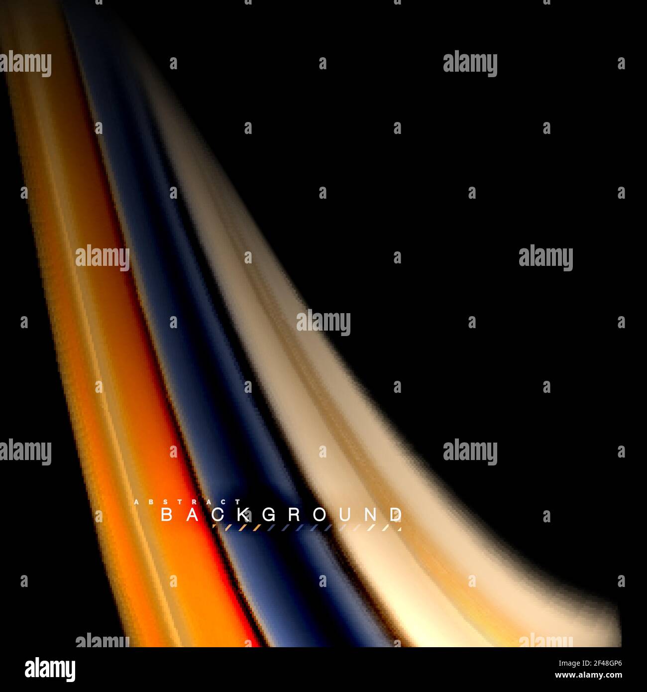 Mixing oil paint water Stock Vector Images - Alamy