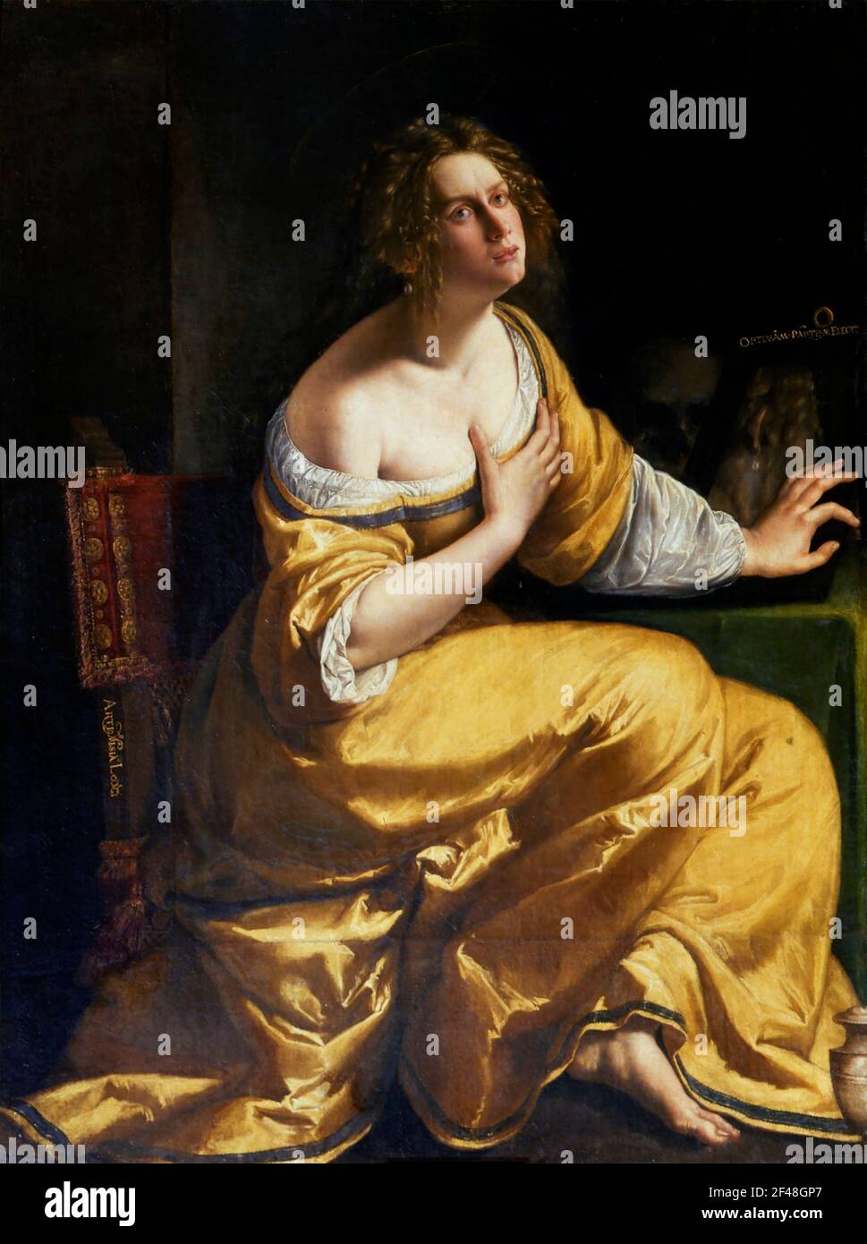 Artemisia gentileschi magdalen hi-res stock photography and images - Alamy