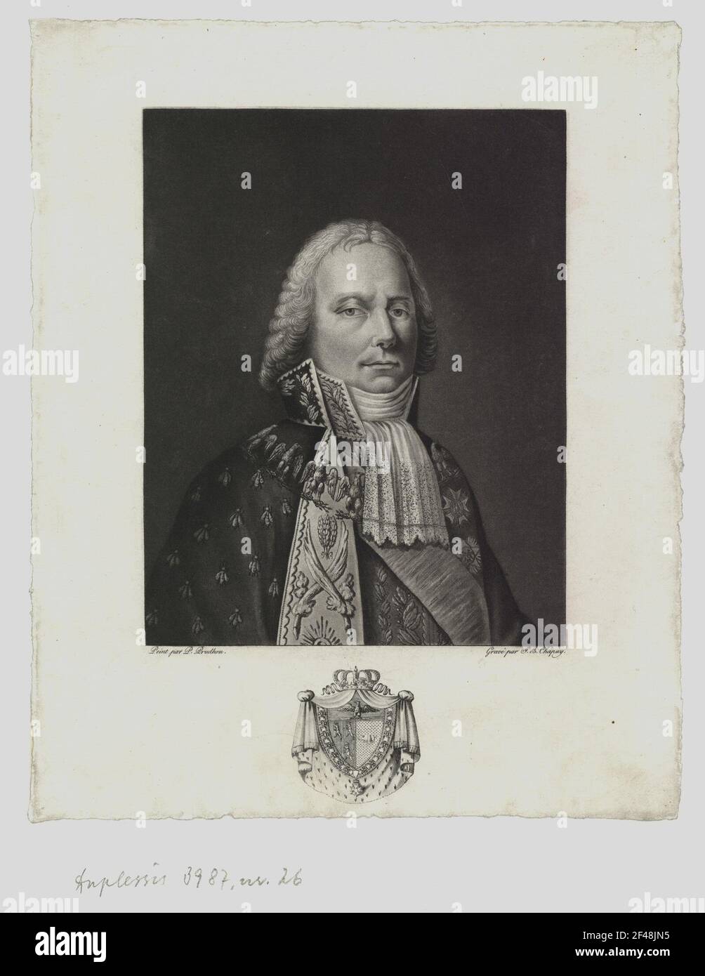 Portrait of Talleyrand Stock Photo - Alamy