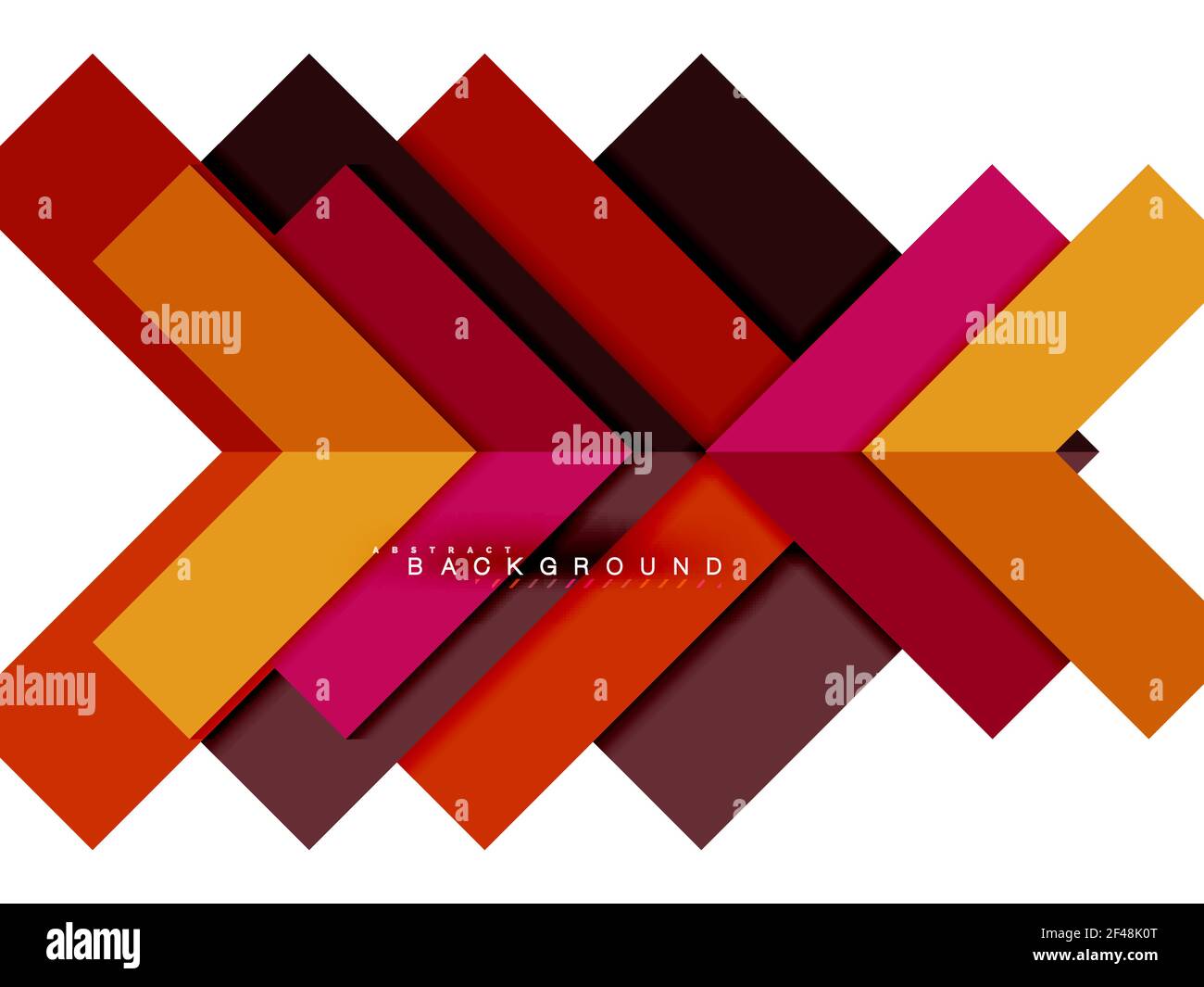 Multicolored Abstract Geometric Shapes Geometry Background For Web Banner Multicolored