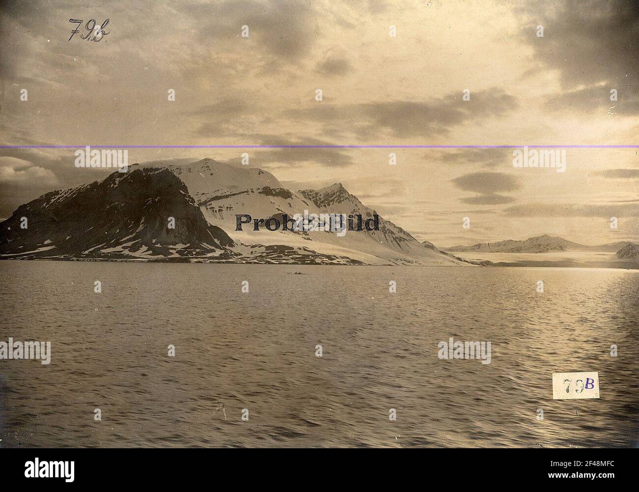 Spitzbergen (Norway). Isfjord Stock Photo - Alamy