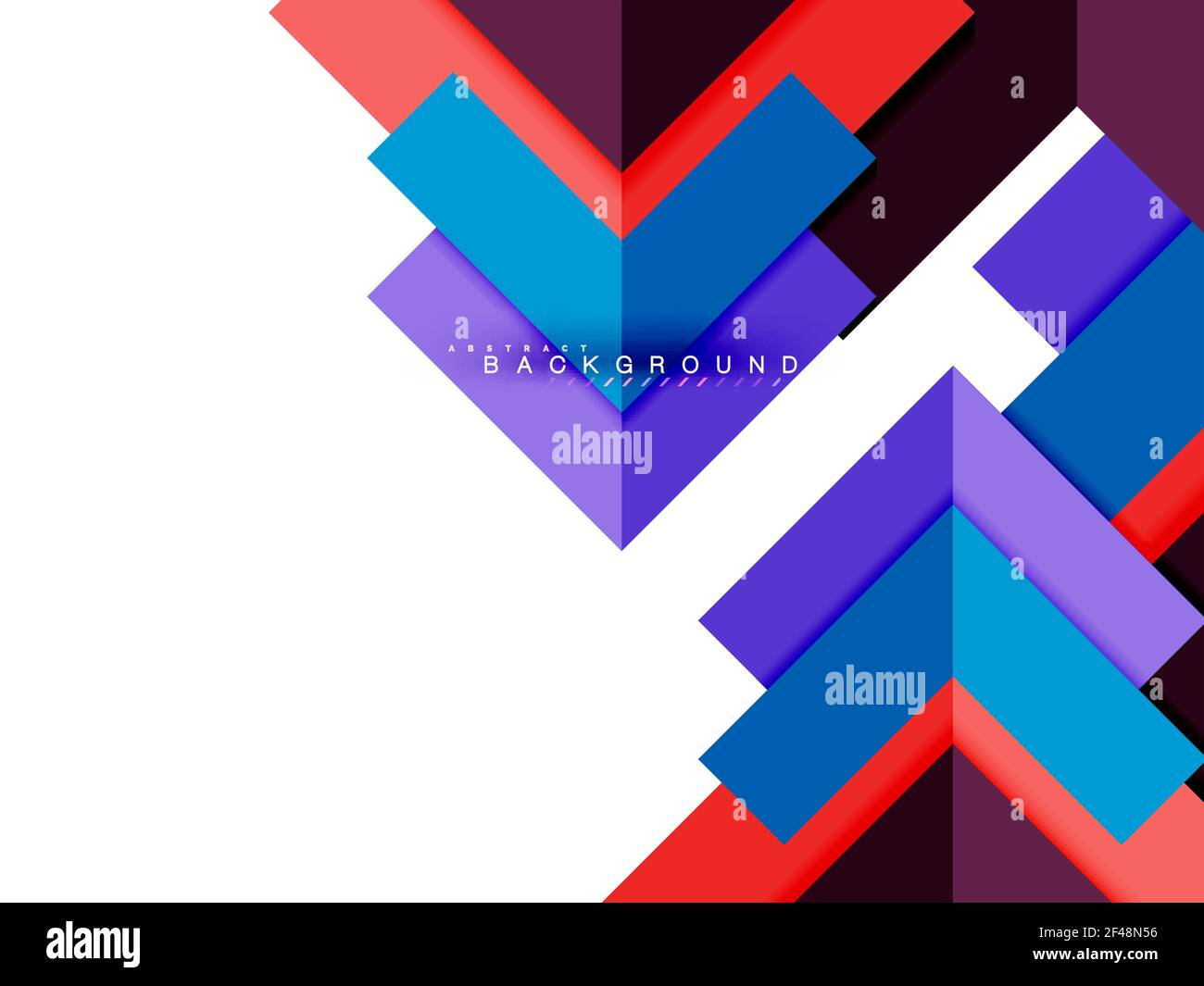 Multicolored abstract geometric shapes, geometry background for web ...