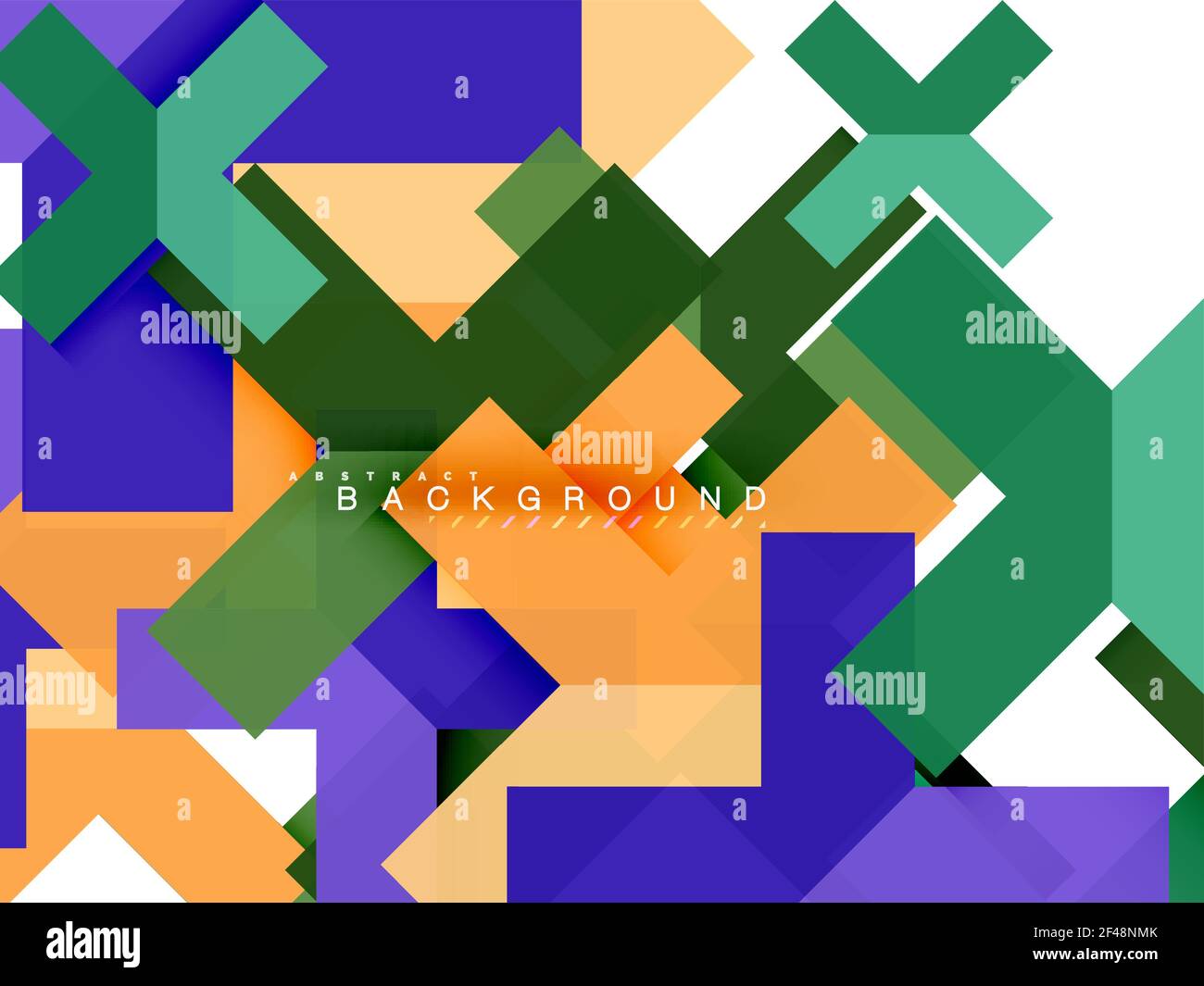 Multicolored abstract geometric shapes, geometry background for web ...