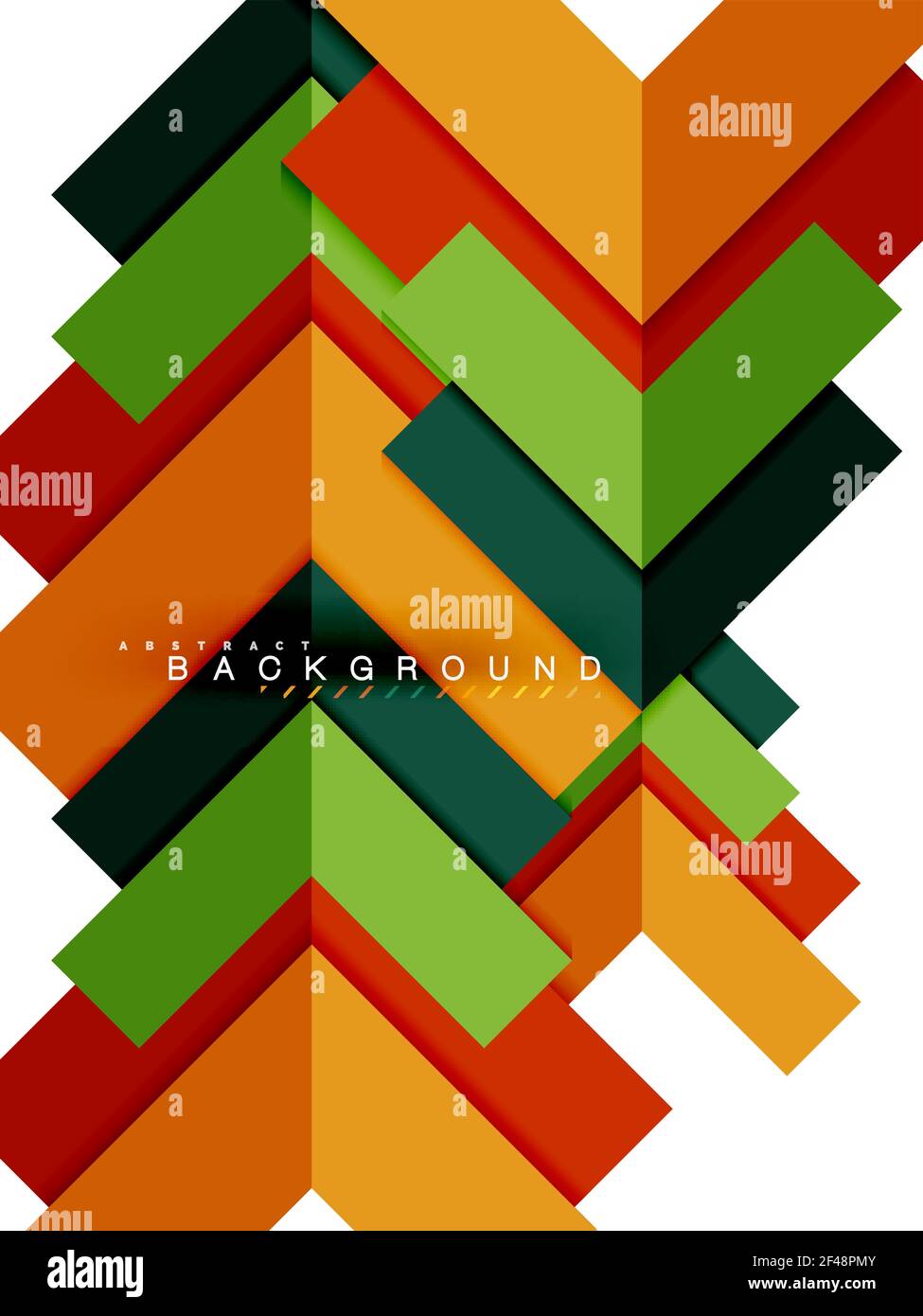 Multicolored Abstract Geometric Shapes Geometry Background For Web Banner Multicolored