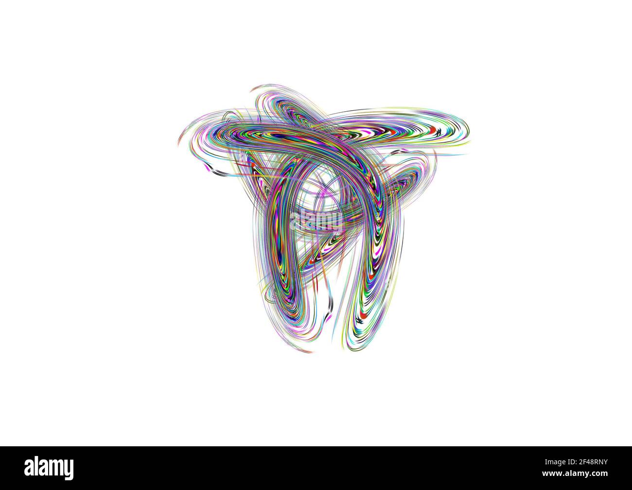 Abstract colorful symbol design on white background Stock Photo - Alamy