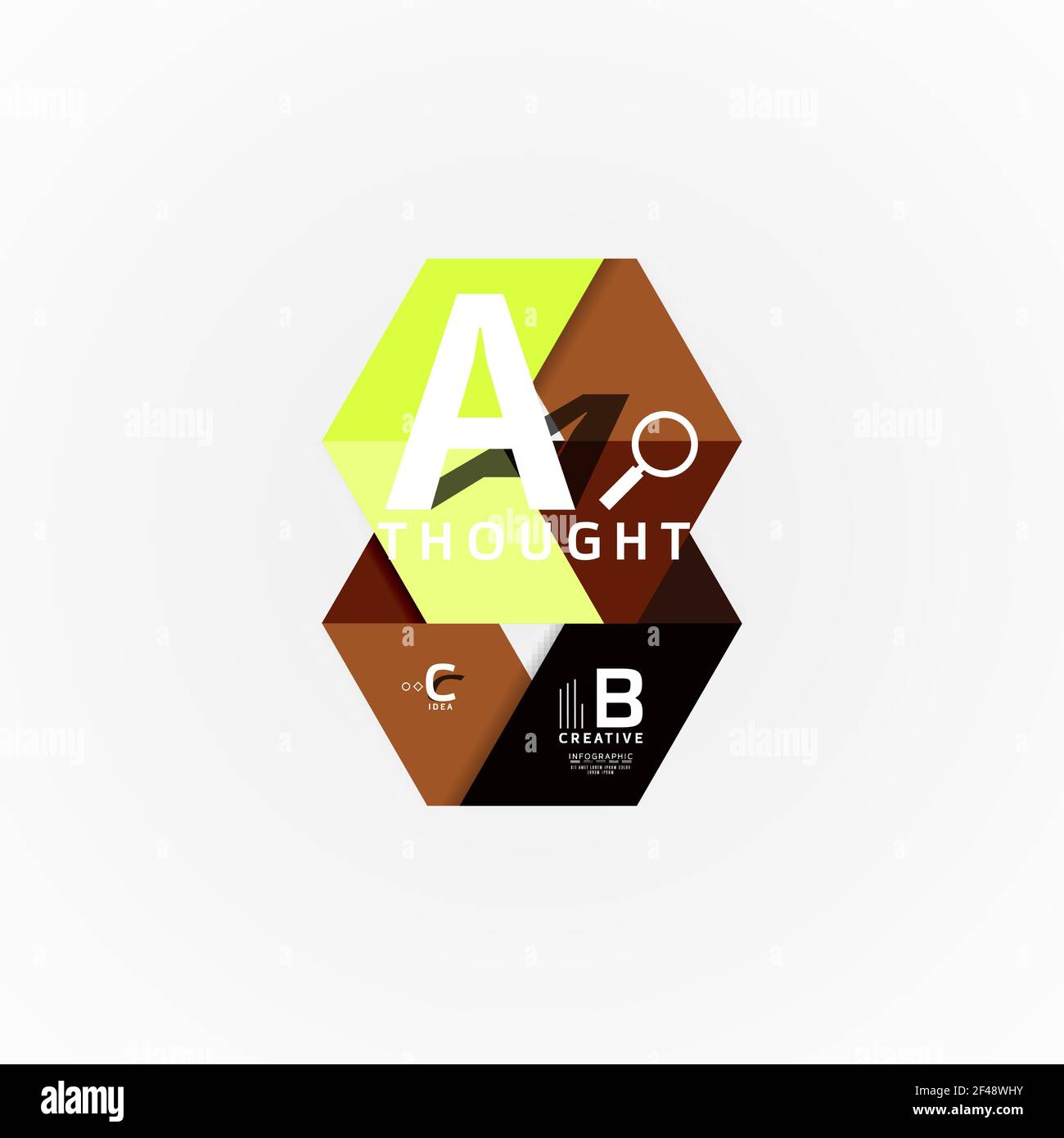 Paper option steps diagram infographic layout. Paper option steps ...