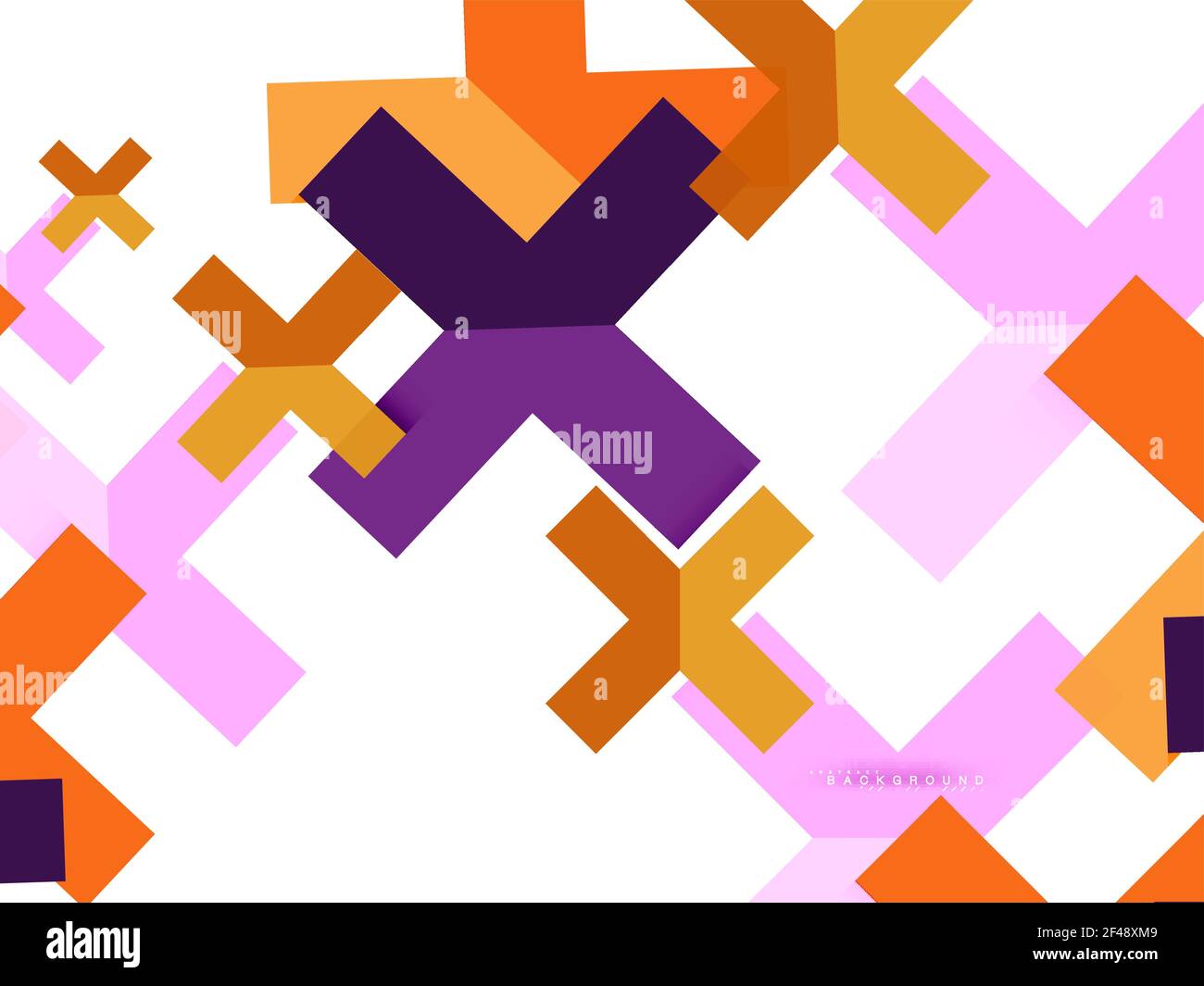 Multicolored abstract geometric shapes, geometry background for web ...