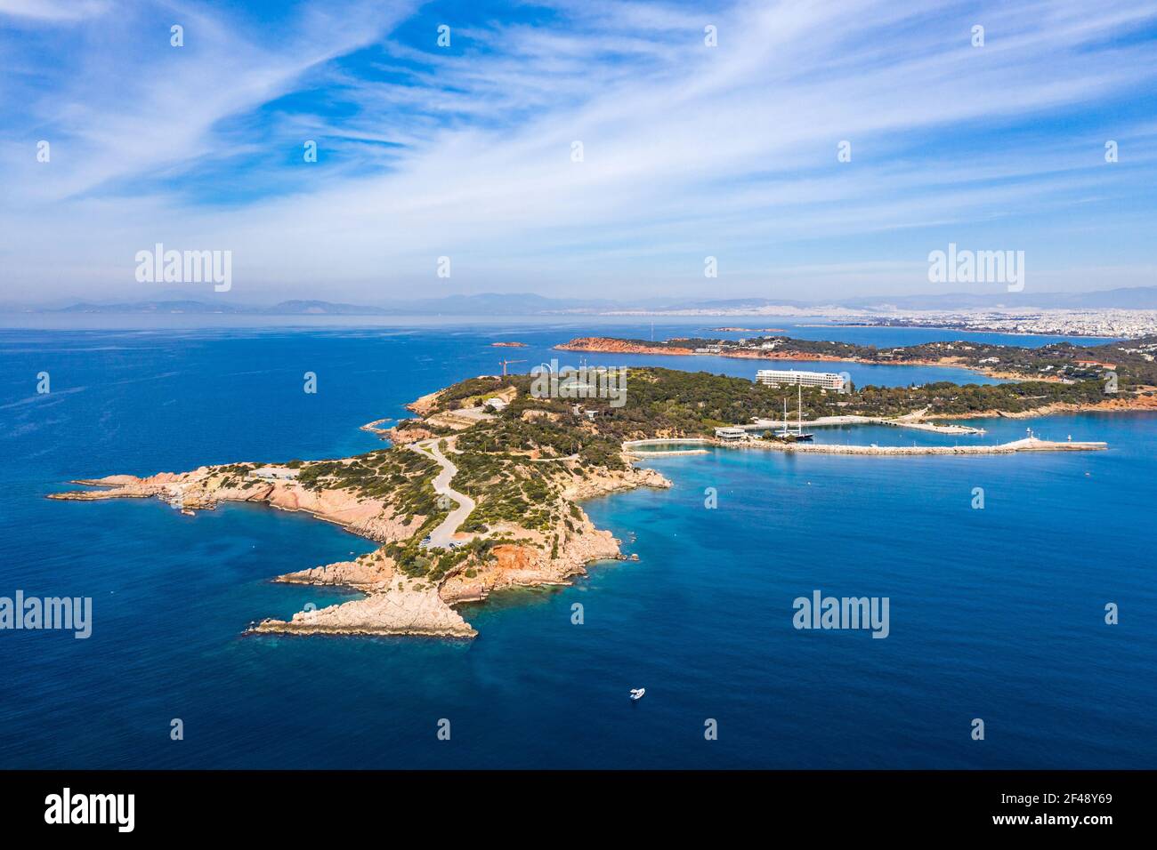 Voula beach athens hi-res stock photography and images - Alamy