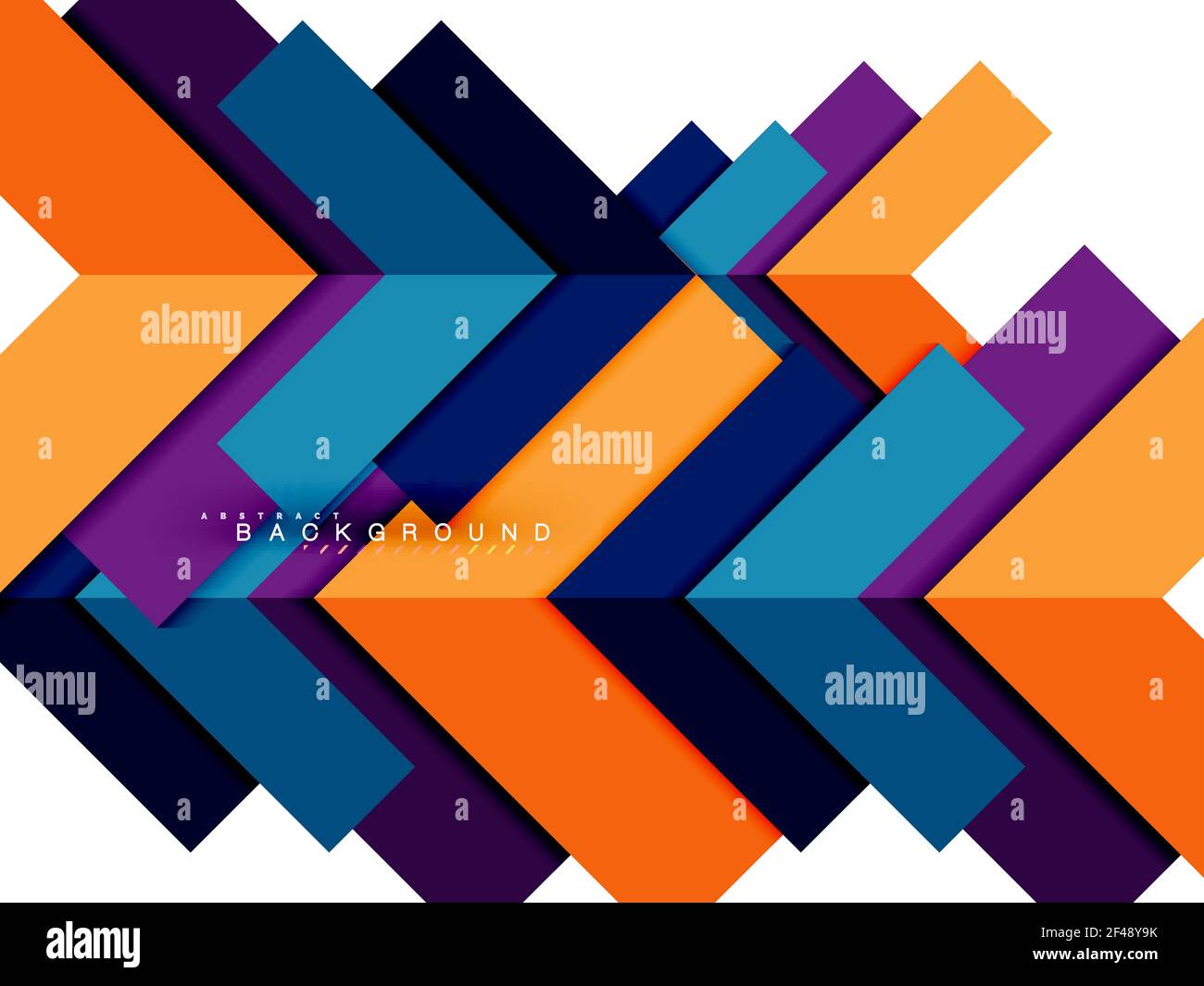 Multicolored abstract geometric shapes, geometry background for web ...