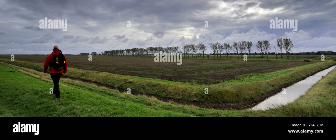 Walker at the Sir Peter Scott Lighthouse, known as the East Lighthouse ...