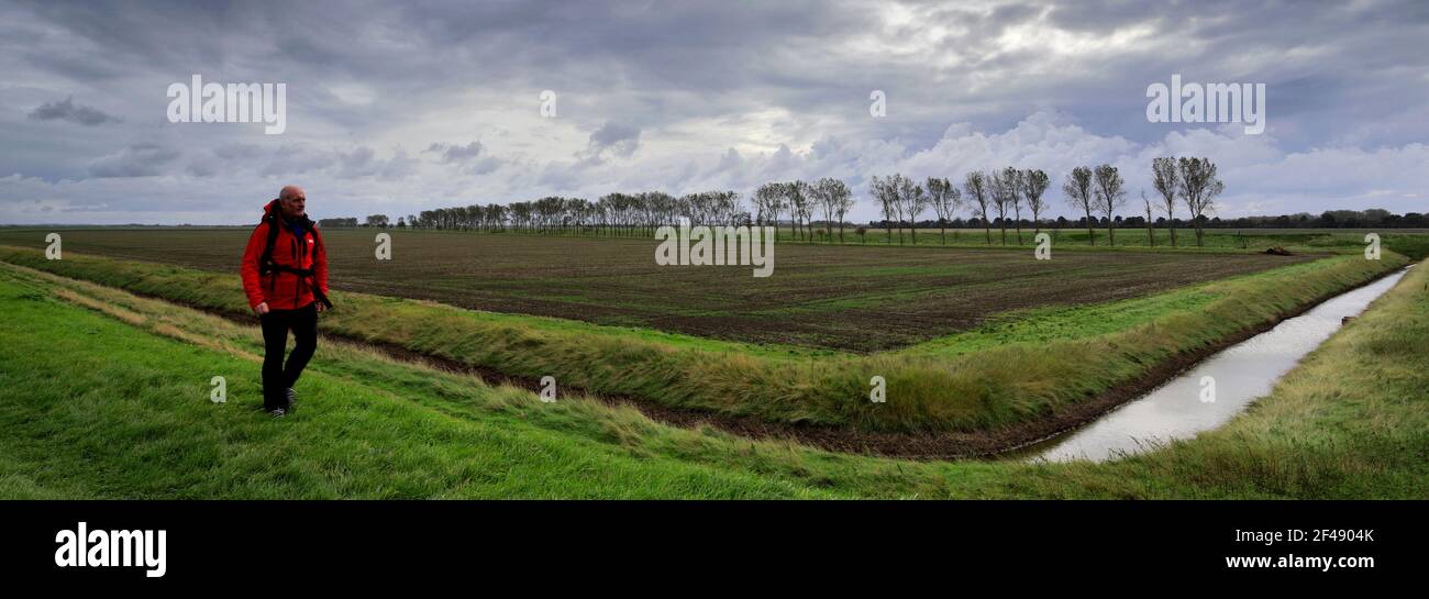 Walker at the Sir Peter Scott Lighthouse, known as the East Lighthouse ...