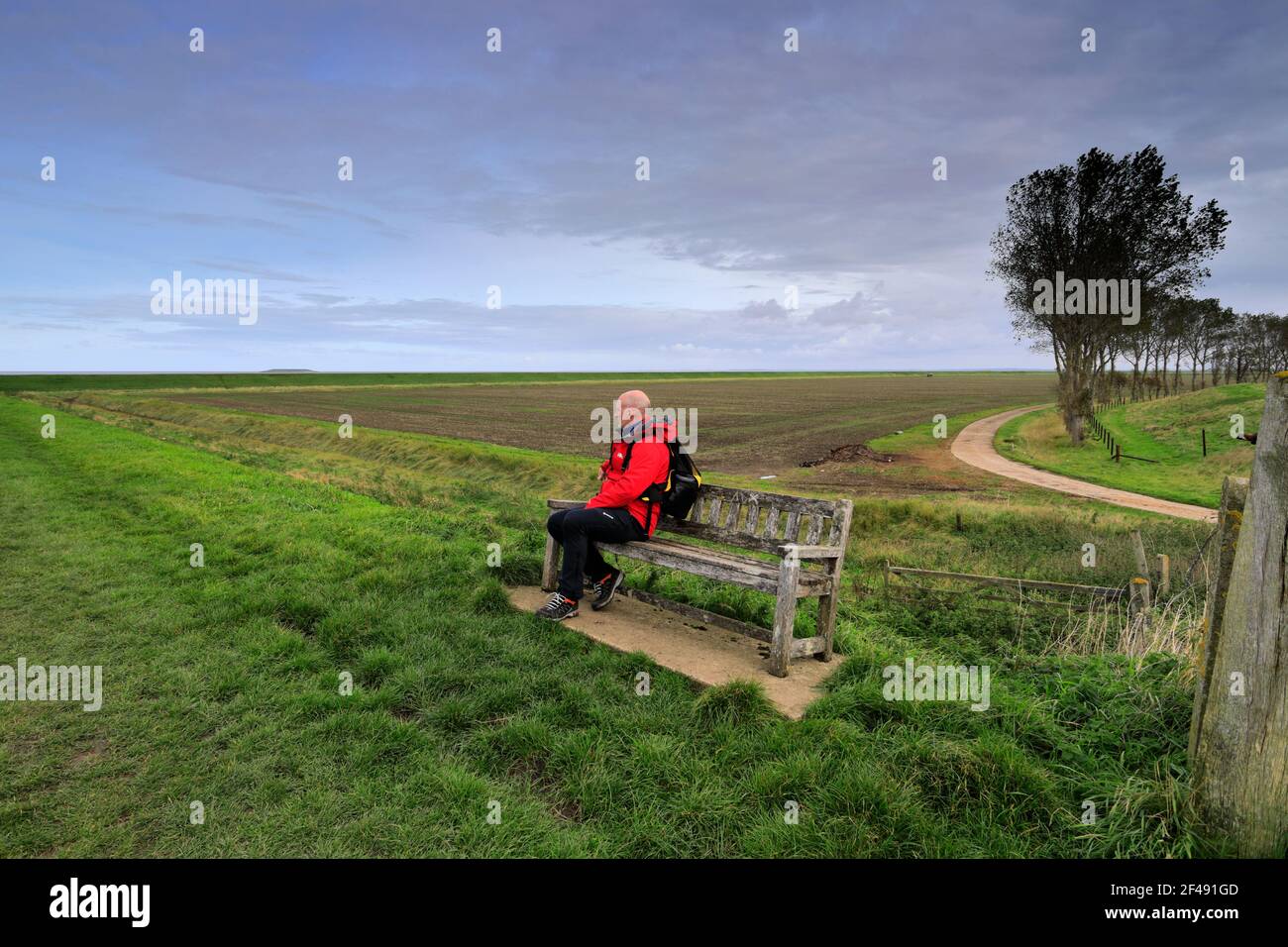 Walker at the Sir Peter Scott Lighthouse, known as the East Lighthouse ...