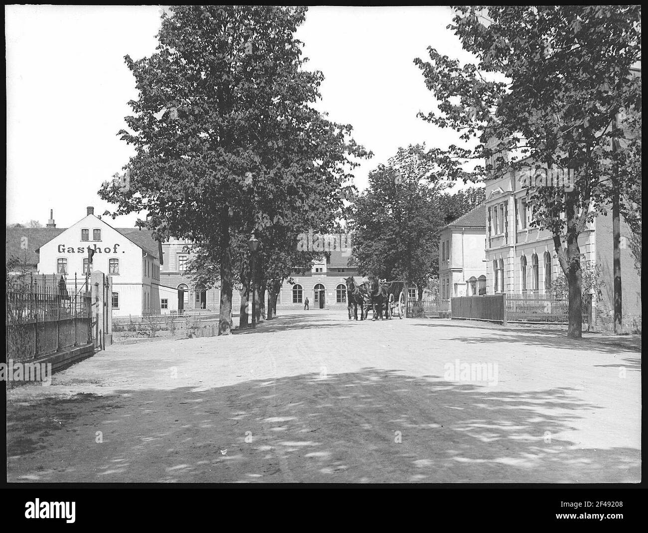 Frohburg. Am Bahnhof Stock Photo - Alamy