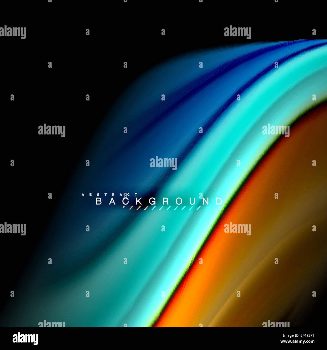 Fluid mixing colors vector wave abstract background design. Colorful ...