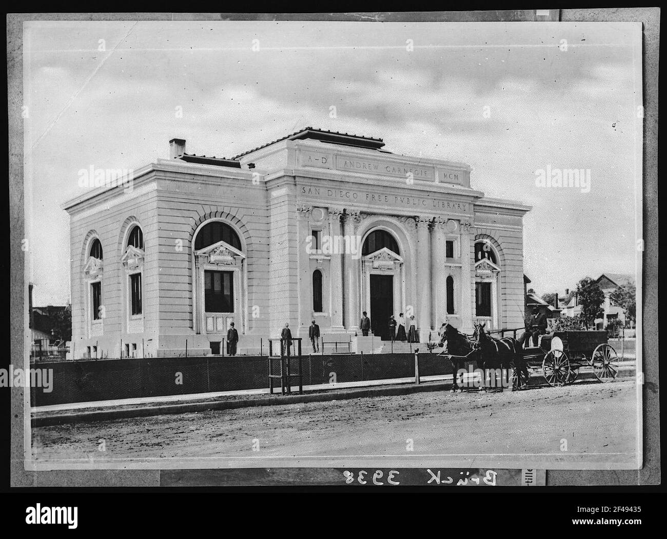 San Diego. Carnegie Library (1901-1902; Ackerman and Ross), San Diego ...