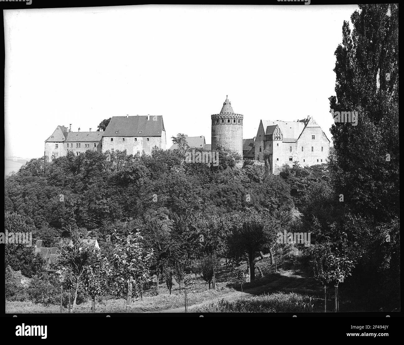 Leisnig. Castle Mildenstein Stock Photo - Alamy