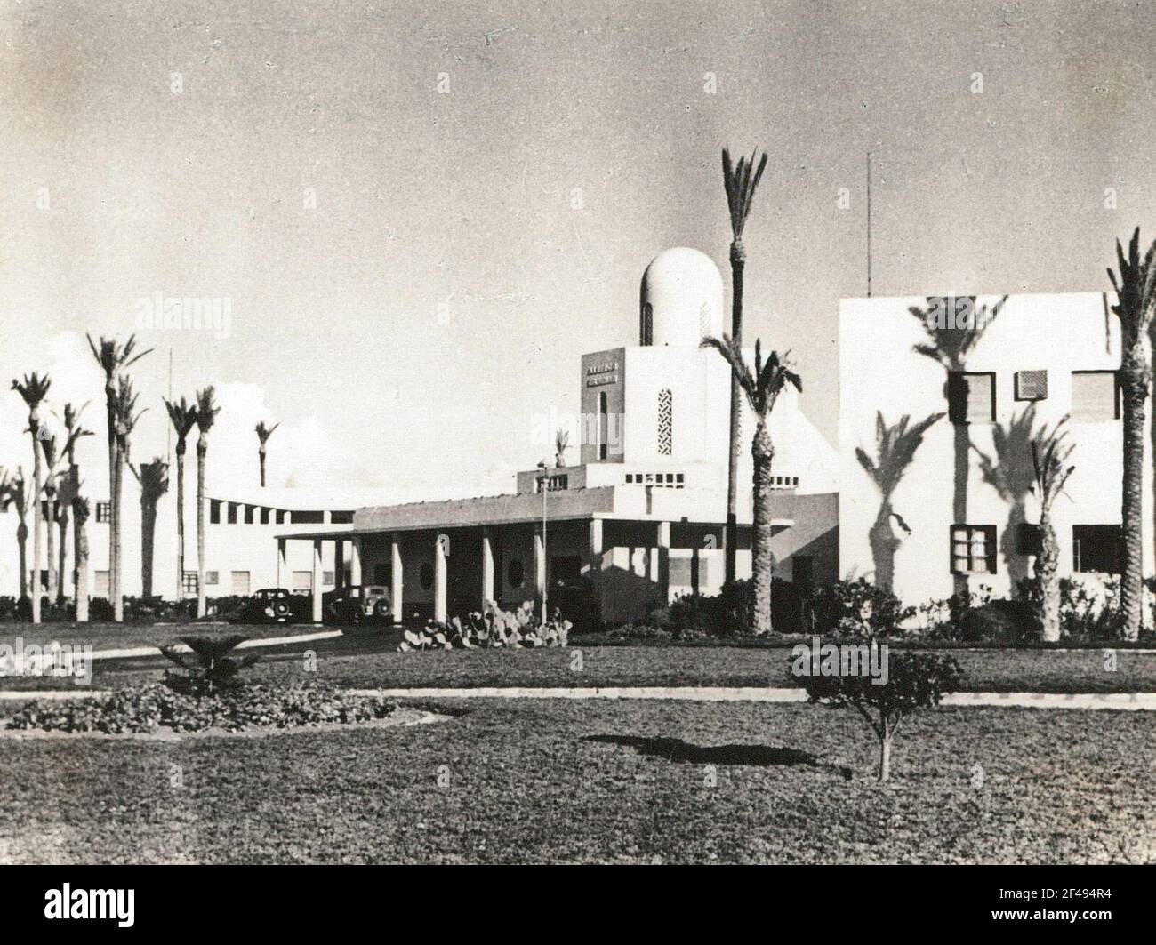 Tarabulus (Tripolis), Libya. Albergo Mehari (German: Reitamel), Hotel ...