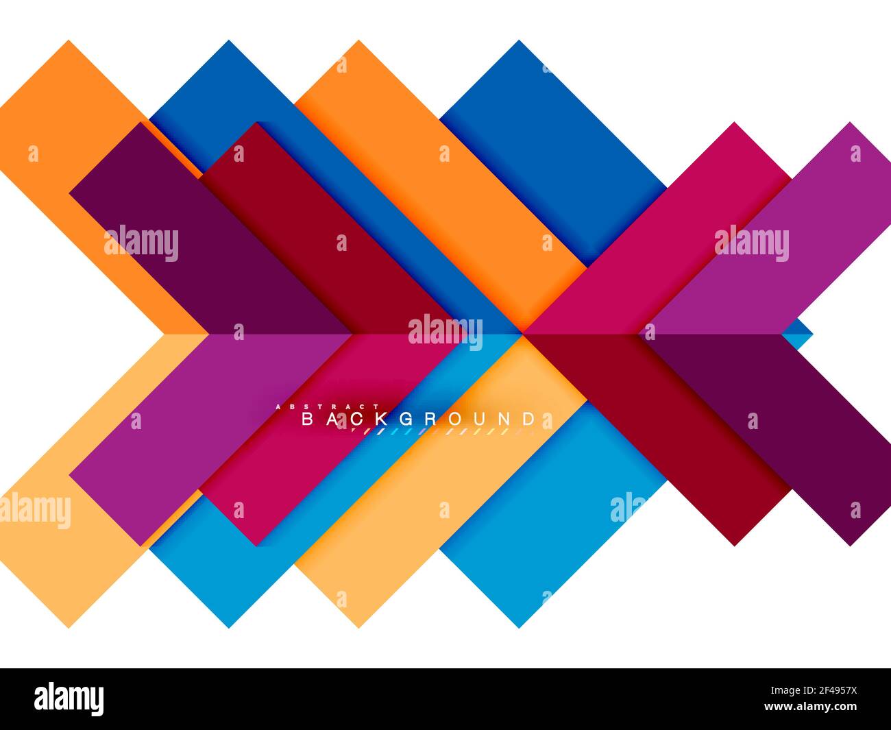 Multicolored abstract geometric shapes, geometry background for web ...